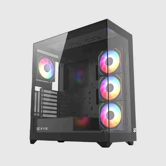 XYZ TITANIUM VIEW (NEGRO) / CAJA ATX / 1 - Loltec Panamá - Venta de ...