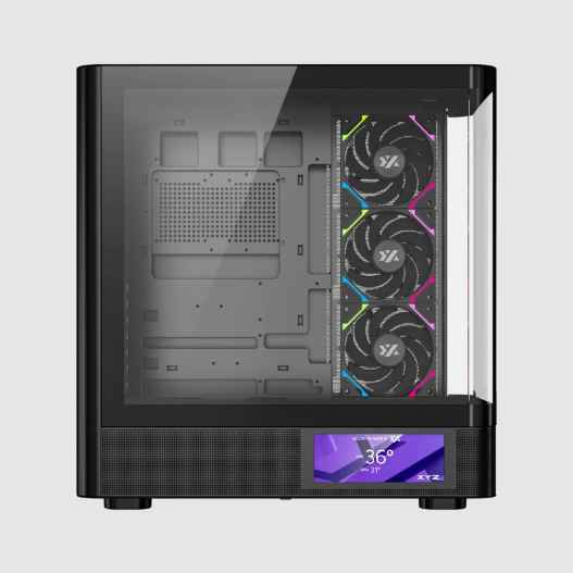 XYZ QUANTUM PRO (NEGRO) / CAJA ATX / 4X - Loltec Panamá - Venta de ...